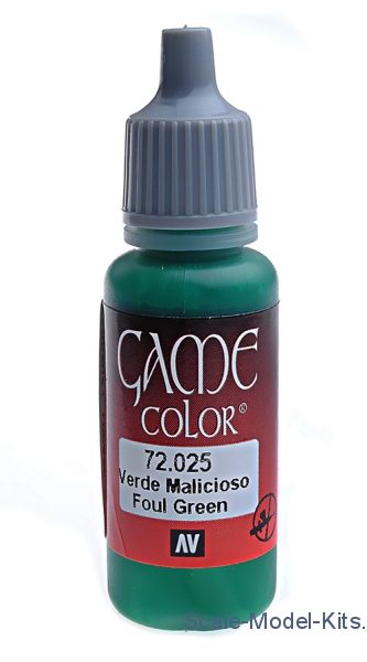 Vallejo - Game Color: 17 ML. Four green - plastic scale model kit in ...